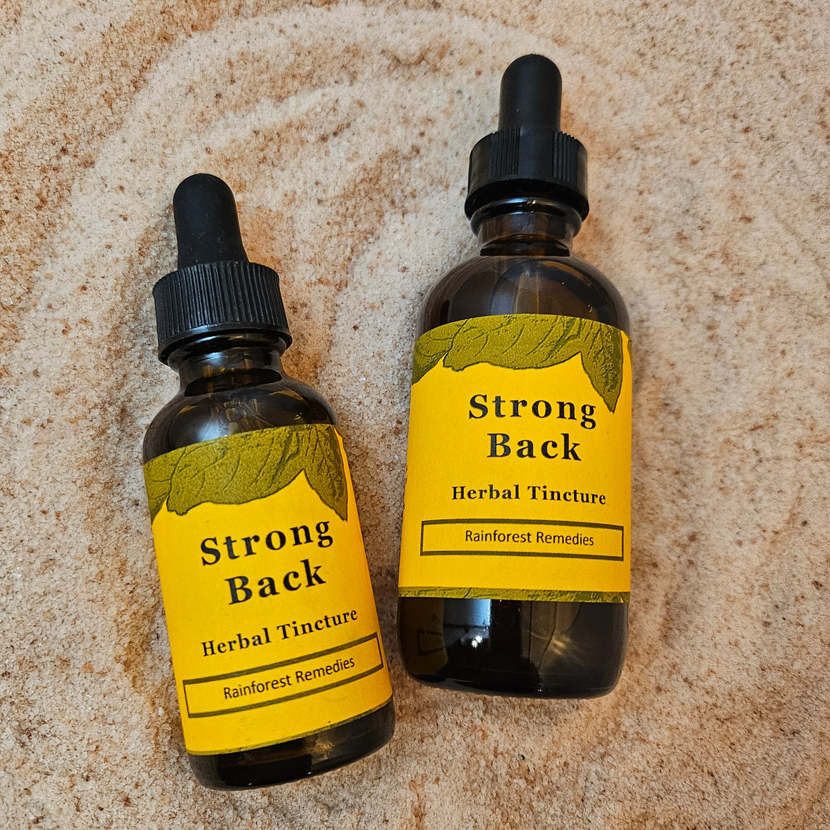 Strong Back Herbal Tincture - Rainforest Remedies – Adagio Holistic ...