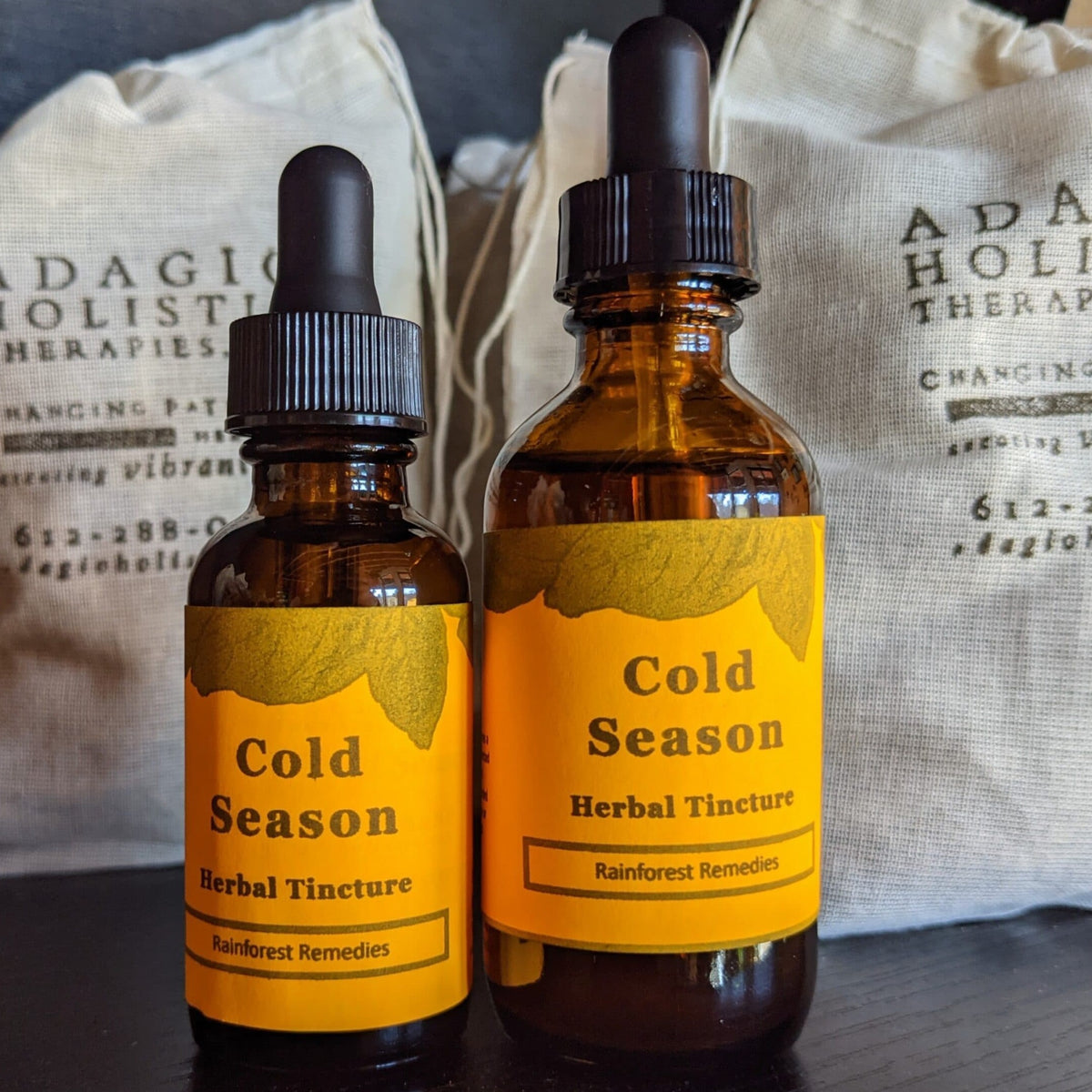 Cold Season Herbal Tincture - Rainforest Remedies – Adagio Holistic ...