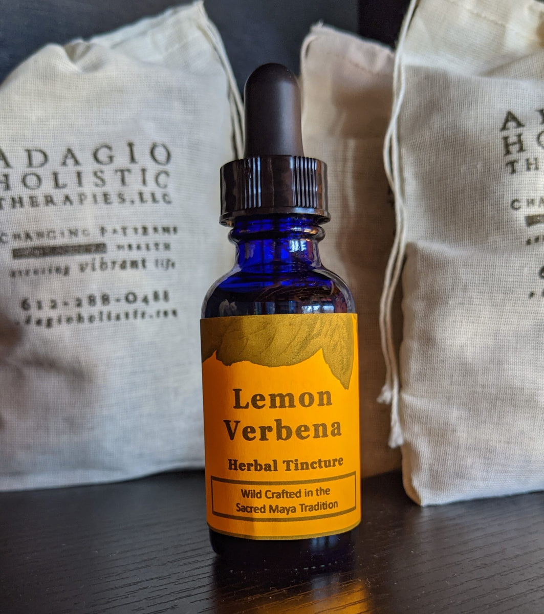 Lemon Verbena Herbal Tincture – Adagio Holistic Therapies, LLC